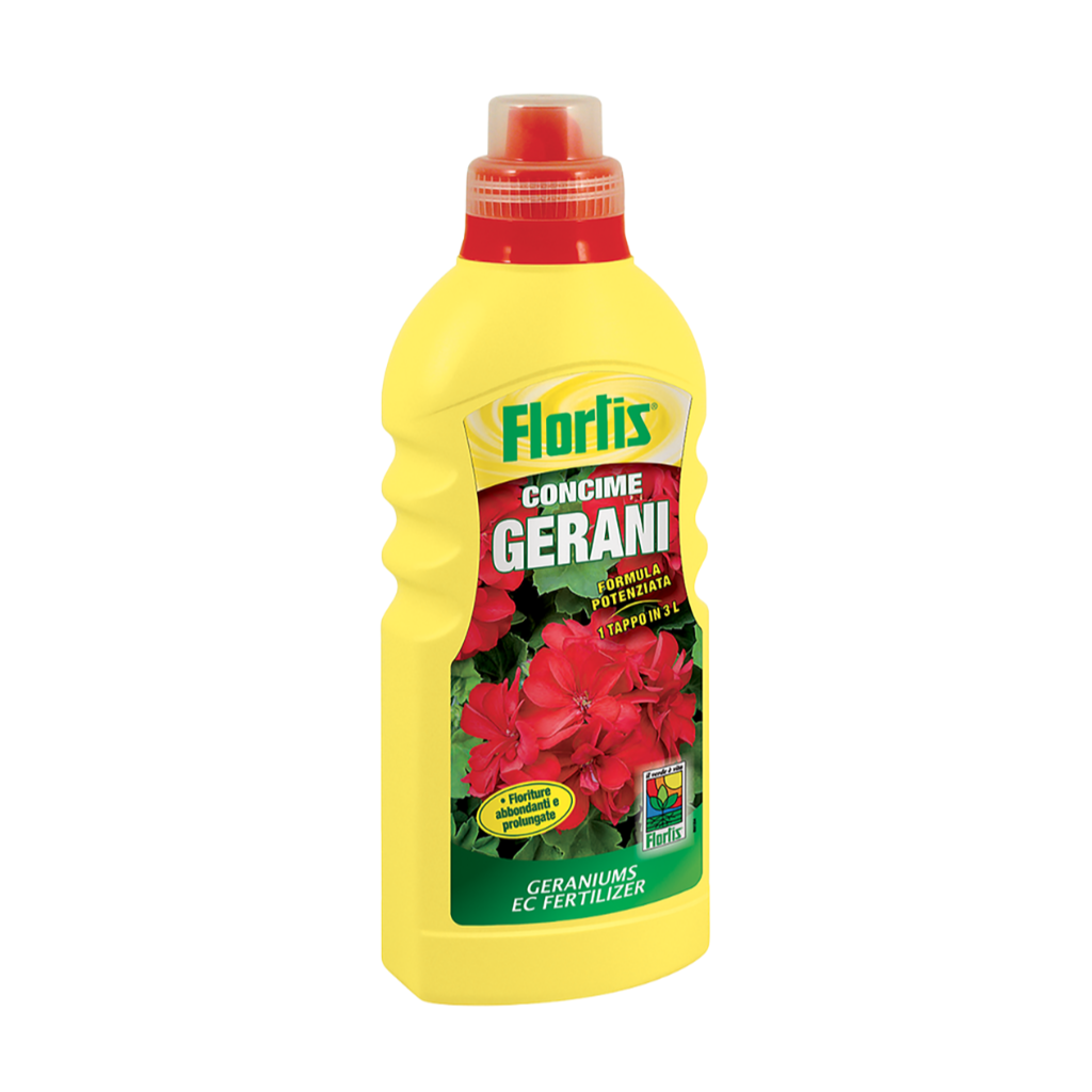 Gnojilo za pelargonije Flortis 1 l | Spletna trgovina AGROCOM - Vse za ...
